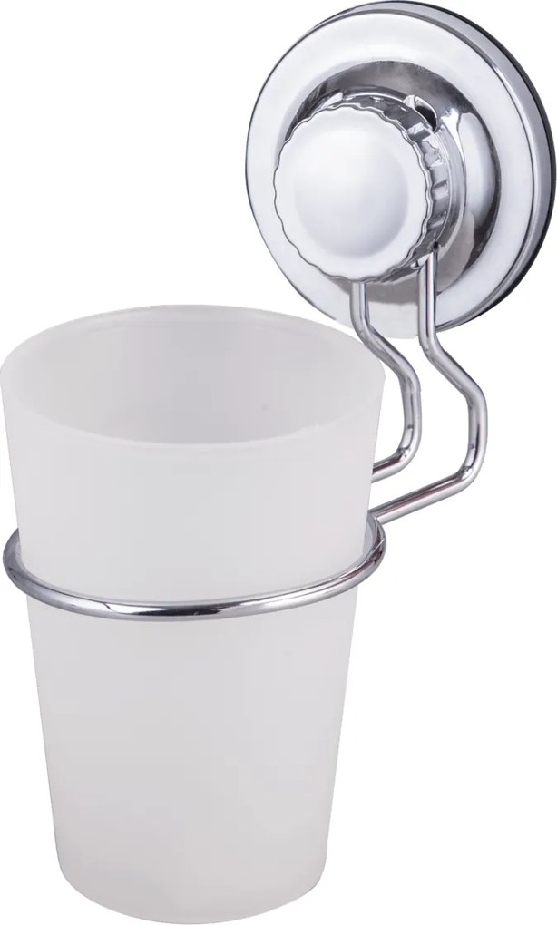 Držák kartáčků Multi Ecoloc včetně kelímku chrom ECO27
