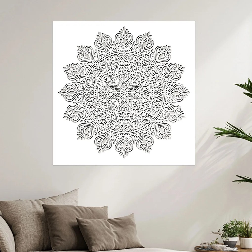 dřevo života Dřevěná mandala Propojení Rozměry (cm): 40x40, Zvolte barvu dekoru: Dub Sonoma