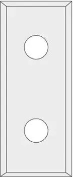 IGM Professional IGM | Žiletka tvrdokovová Z4 39,5×9×1,5 Lamino/MDF