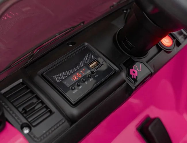 Elektrické autíčko Off Road MOUNTAIN růžové