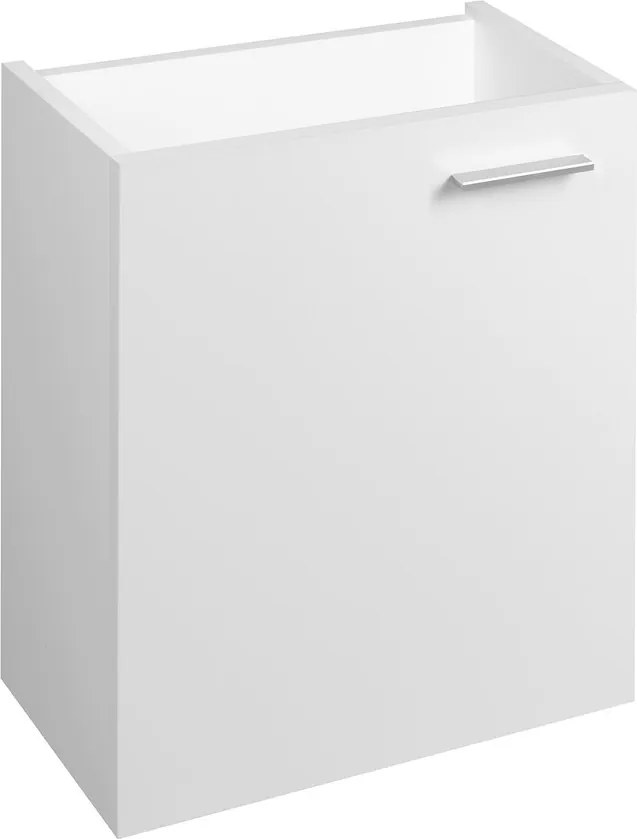 Aqualine Aqualine, ZOJA umyvadlová skříňka 39,5x50x22cm, bílá, 51049A