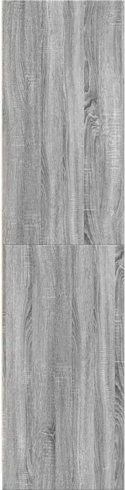 Šatní skříň šedá sonoma 80 x 50 x 200 cm kompozitní dřevo 3307752