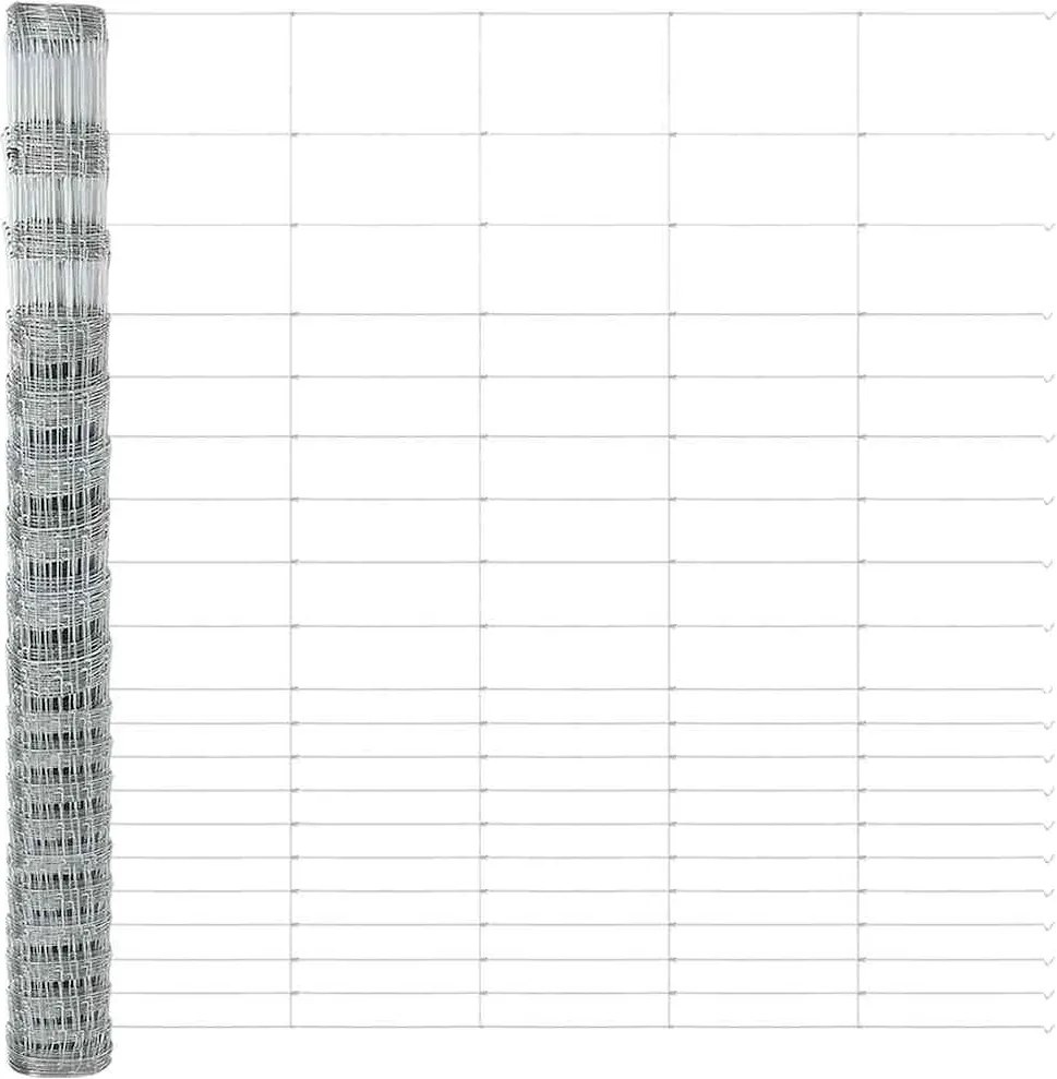 Svařované drátěné ploty s hroty 25 x 1,6 m Pozinkovaná ocel 3351442