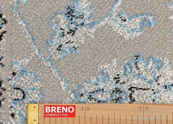 Breno Kusový koberec SOFT ABREPA P Azure, 200x280 cm, Vícebarevné