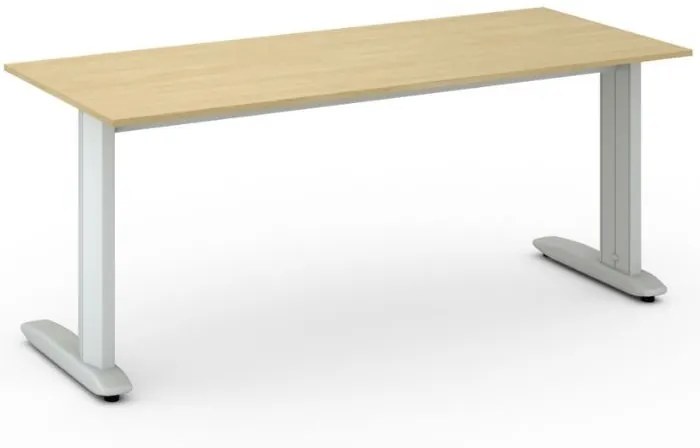 B2B Partner Kancelářský psací stůl PRIMO FLEXIBLE 1800 x 800 mm, bříza