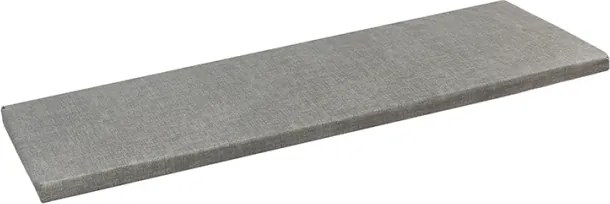 Bellatex Sedák na lavici hladký 40x150 cm Šedá rozměr 40x150 cm