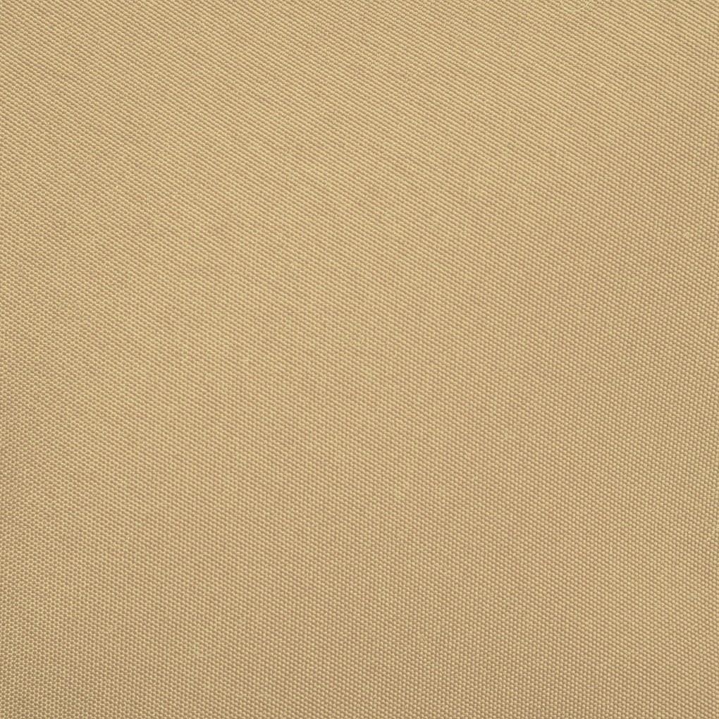 sada 2 polštářů na sezení, 98 x 50 cm Polštář na židli s poutky, potah z tkaniny, tloušťka 8 cm, barva khaki