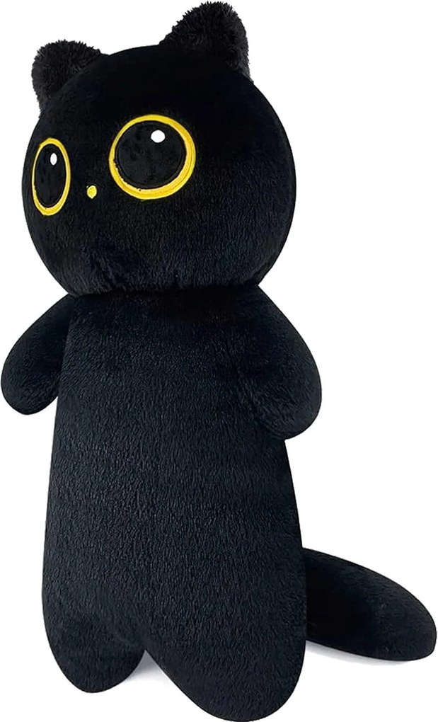 Plyšák kamaks tiktok cat 40cm black