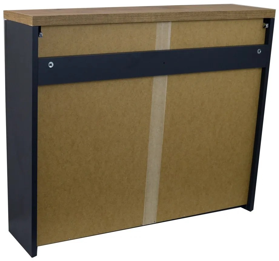 Comodo Zrcadlová skříňka Orion L 80 ZS LED-G s osvětlením Any LED 30 G, zlatá