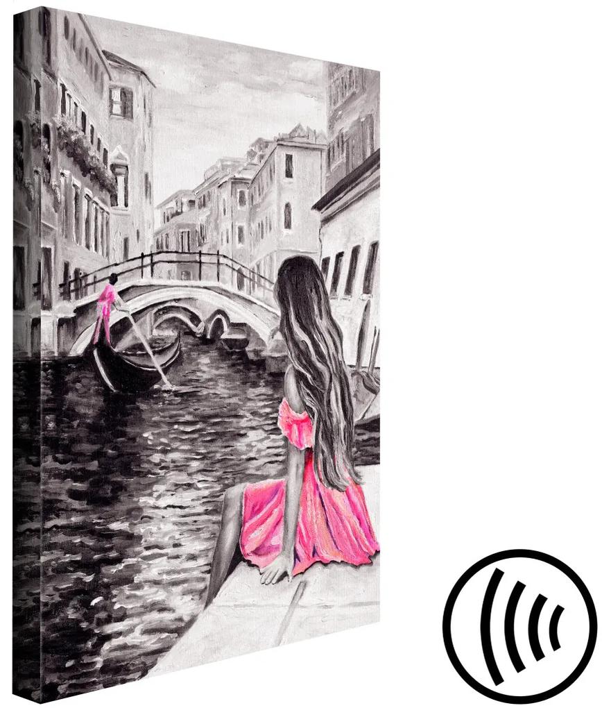 Obraz Žena v Benátkách (1-dílný) vertikální