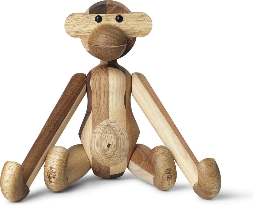 Ozdoba Kay Bojesen opice z recyklovaného dřeva limitovaná edice malá