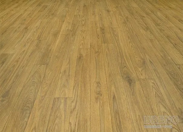 Breno PVC AMBIENT Meadow Oak 336M - zlatě hnědé dřevo, šíře 200 cm