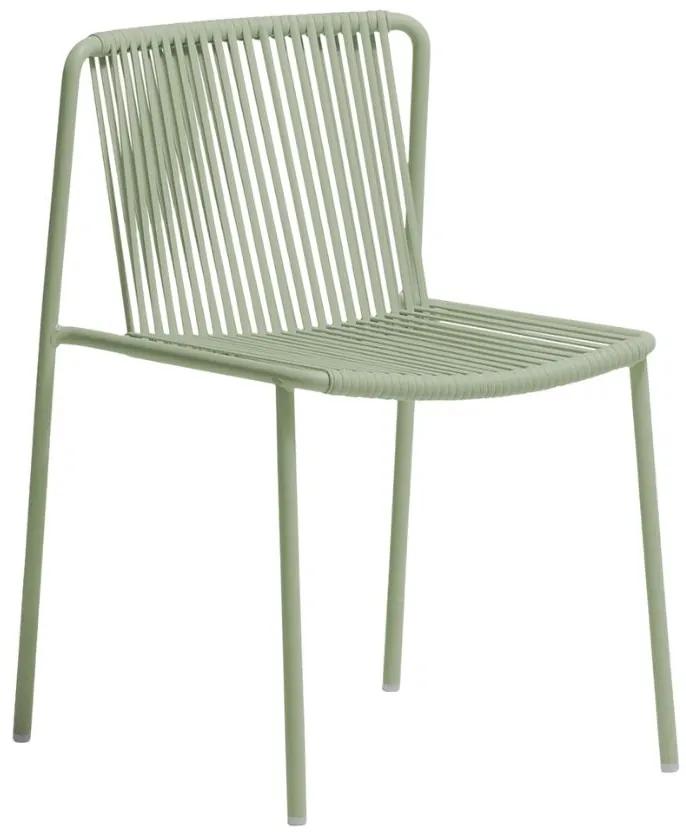 OnaDnes -20% Pedrali Zelená kovová zahradní židle Tribeca 3660