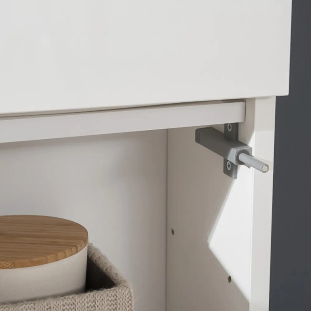 Mereo Mereo, Aira, koupelnová skříňka 170 cm vysoká, levé otevírání, Multidecor, CN794LNWLP1