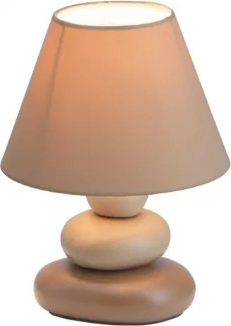 Brilliant - Stolní lampa PAOLO 1xE14/40W/230V keramika/béžová