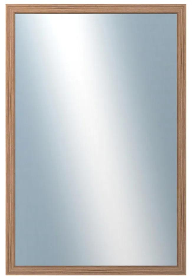 DANTIK - Zarámované zrcadlo - rozměr s rámem cca 40x60 cm z lišty KASSETTE ořech (2862)