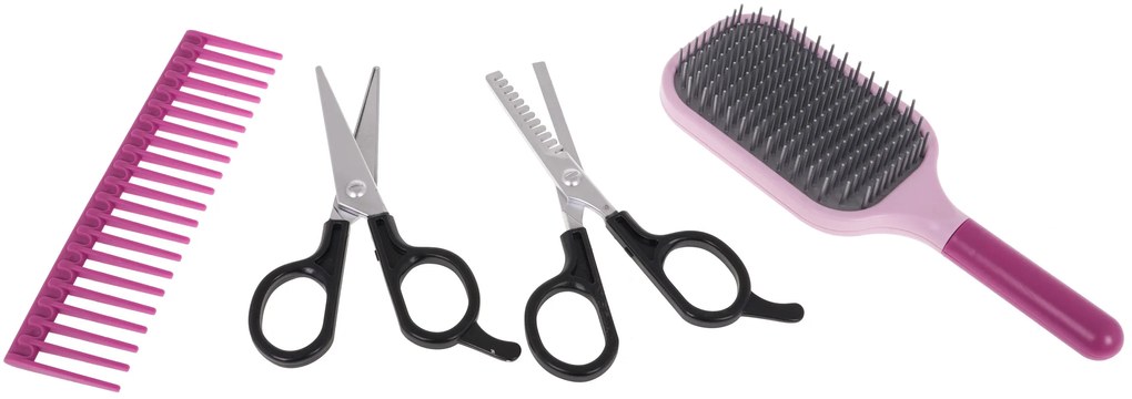 RKToys Kadeřnická sada Premium s žehličkou a vlnkovačkou