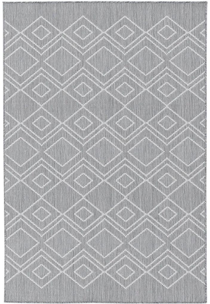 Koberce Breno Kusový koberec REDUCE 28301/034, Šedá, Vícebarevné, 120 x 170 cm