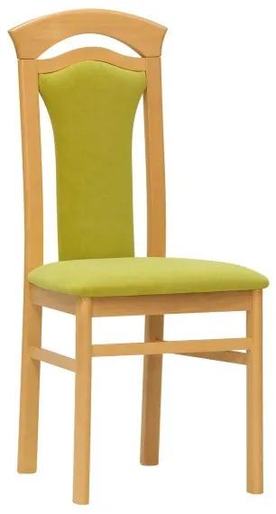Stima Dřevěná jídelní židle ERIKA | Odstín: buk,Sedák: lima arancio 125