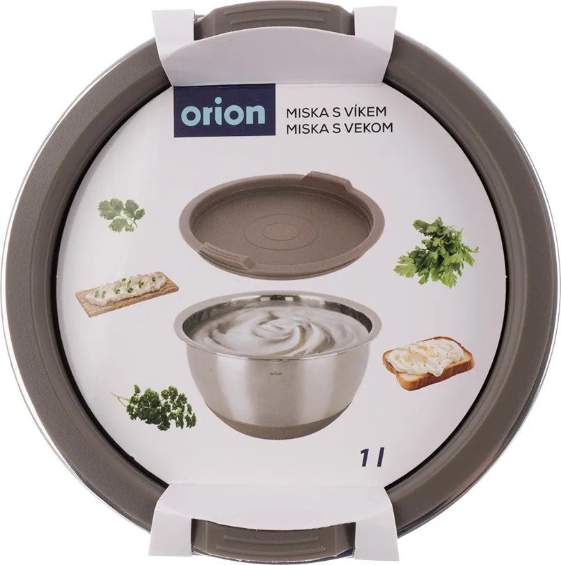 Nerezová mísa ve stříbrné barvě ø 16 cm Beige – Orion