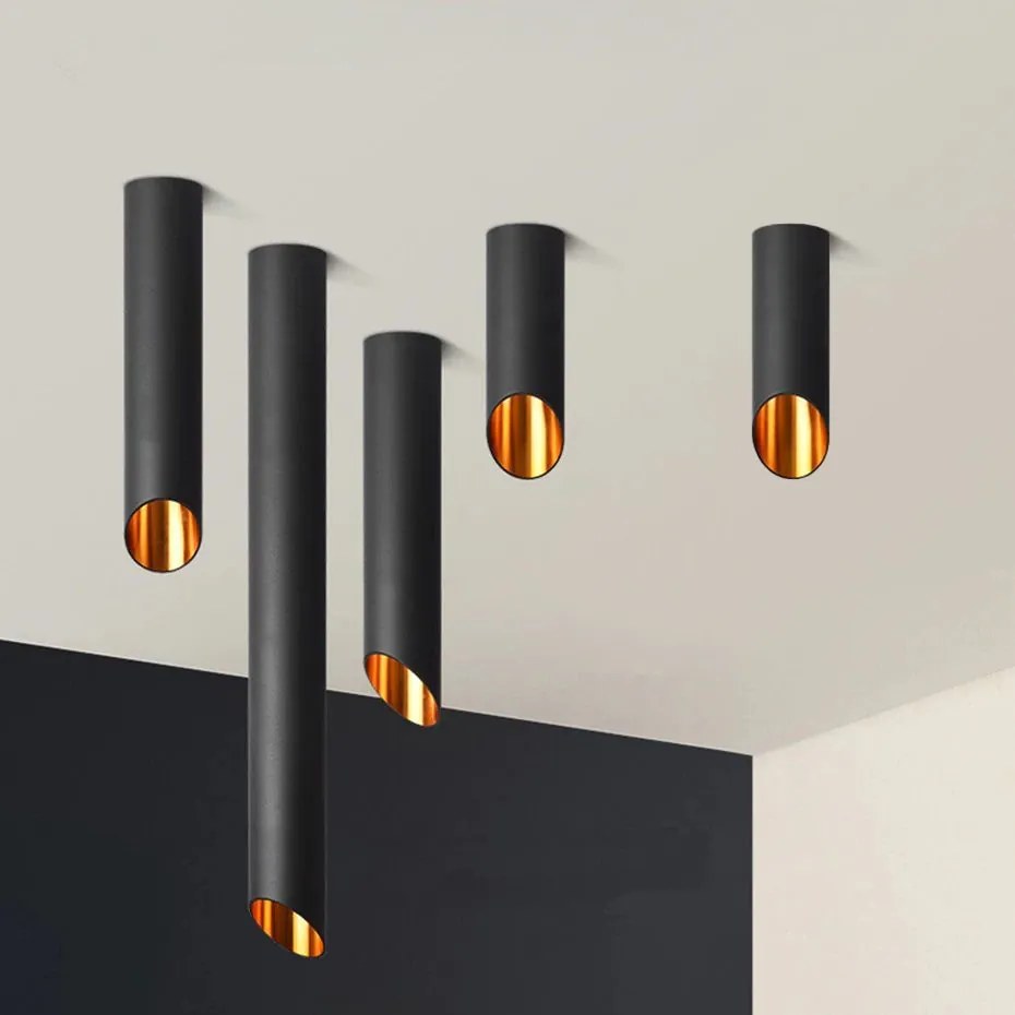 Toolight - Designová závěsná lampa DIAMENT 392197, černá-zlatá, OSW-03691