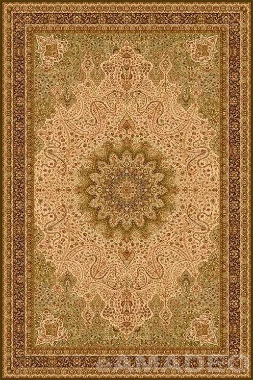 Kusový koberec Agnus Namak olivový