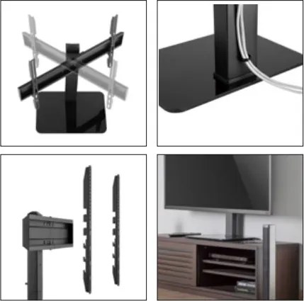 Univerzální stojan TV 37"-70" SUPERIOR SUPSTV020