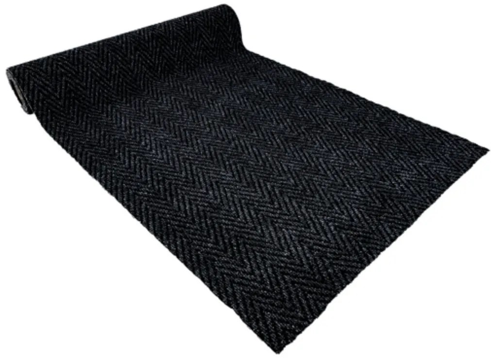 VEBE FLOORCOVERINGS BV Čisticí zóna Boomerang 50 černá BARVA: Černá, ŠÍŘKA: 1 m