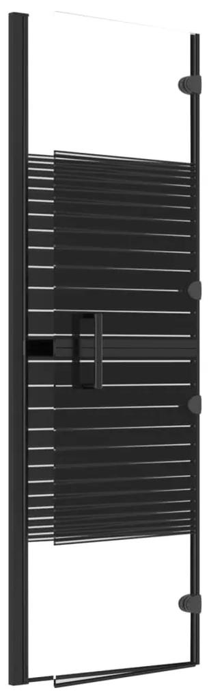 Skládací sprchový kout ESG 100 x 140 cm černý,  150741