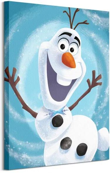 Obraz na plátně Disney Olaf s Frozen Adventure Happy 60x80cm WDC100356