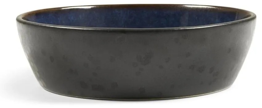 Černá/modrá miska z kameniny Gastro Dark Blue/Black – Bitz
