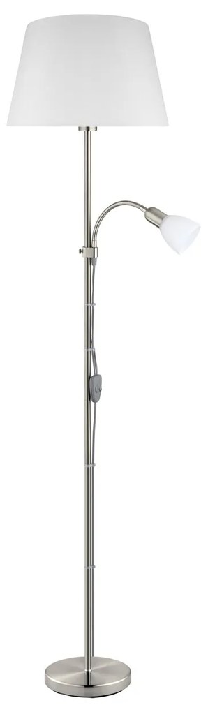 Eglo 95686 CONESA - Moderní textilní lampa se čtecí bodovkou