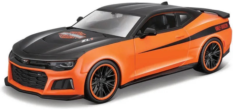 Maisto harley-davidson custom - chevrolet camaro zl1 2017 1:24