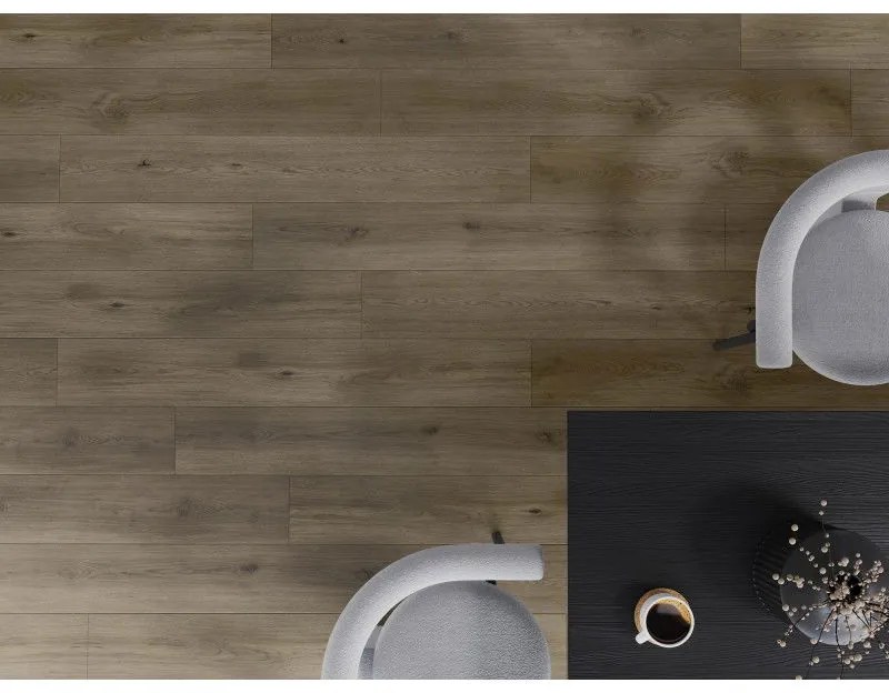 Mexen Perry, vinylová podlaha 1227 x 187 mm LVT Dryback 2,5 mm, PVC podklad, 4stranná V-drážka, dub, F1321-1227-187-255-4V1-01