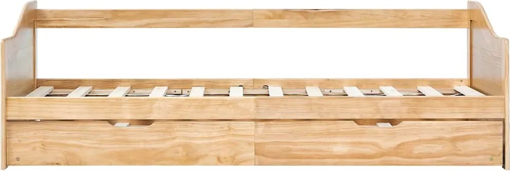 Rám vysouvací postele/pohovky borové dřevo 90 x 200 cm 283150