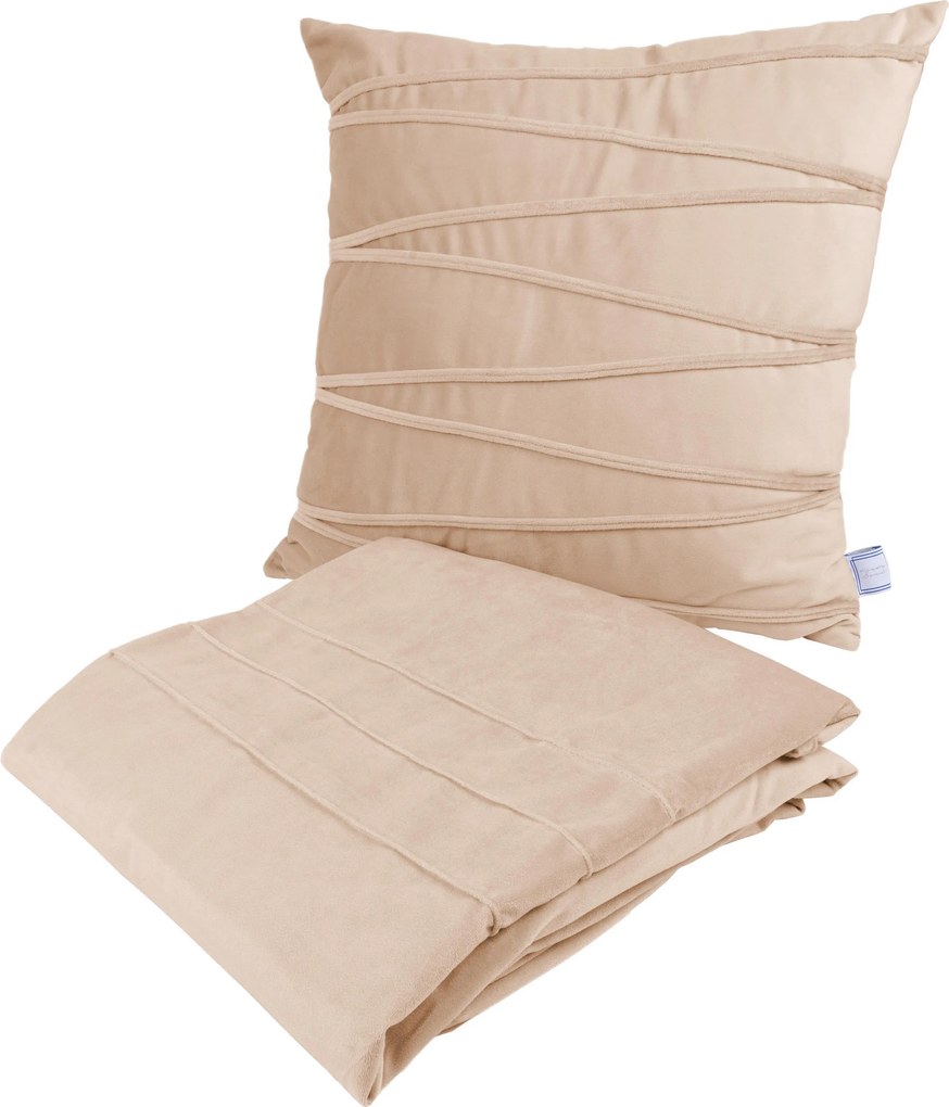 XXXLutz RELAXAČNÍ SADA, polyester, - Online Only dekorační polštáře & potahy - 005937040501