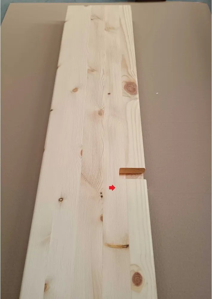 Jednolůžková postel z borovicového dřeva bez čela s roštem 120x200 cm v přírodní barvě Kanso - II. jakost – Karup