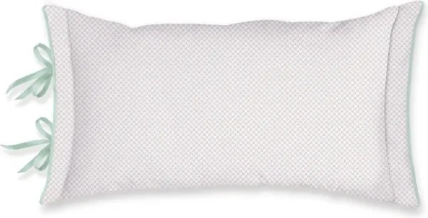 Pip Studio polštář Lodi Garden 35x60cm, off white bílá (Dekorační perkálový polštář s výplní)