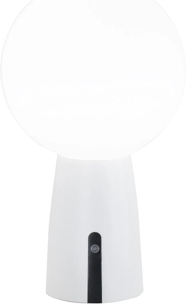 Bezdrátová lampa Olimpia 26 cm bílá