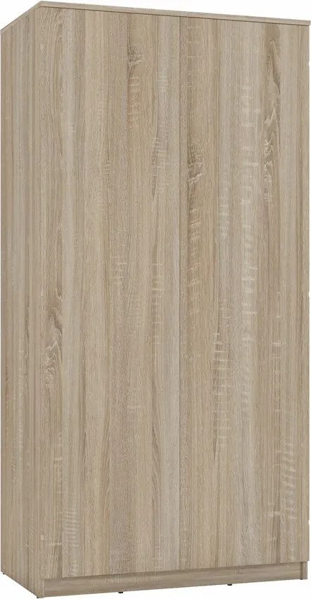 TPS Šatní skříň SD-90 cm - Dub sonoma
