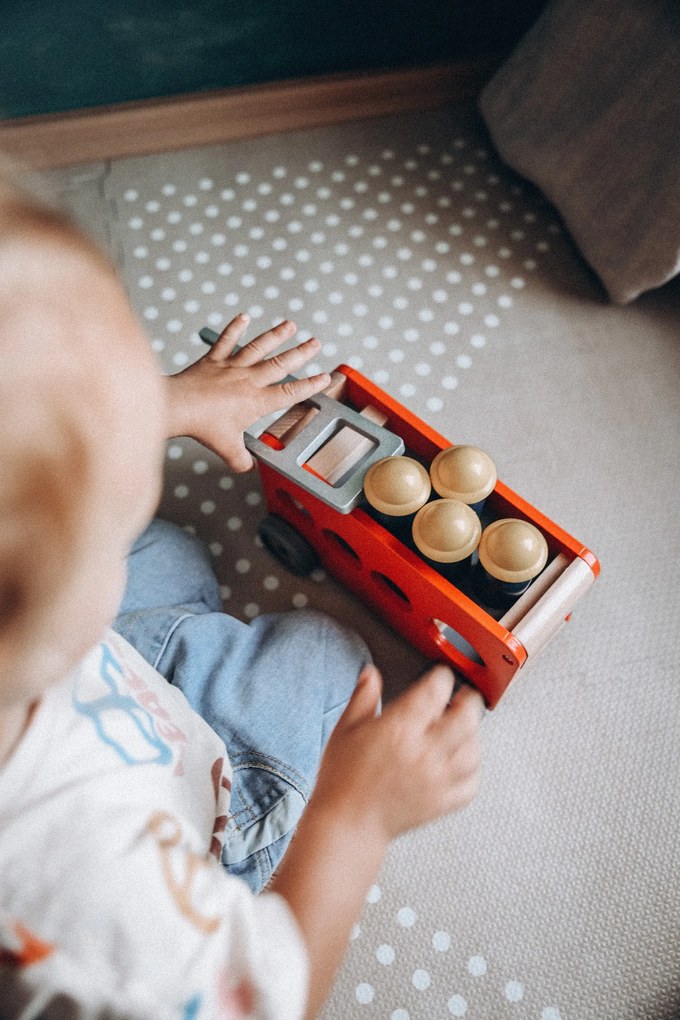 Dřevěné auto Bolid - Hasiči