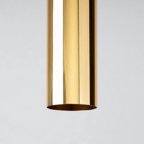 Závěsná lampa SOLLUX LAGOS 1 leštěné zlato GU10 1x10W bez žárovky SL.1200