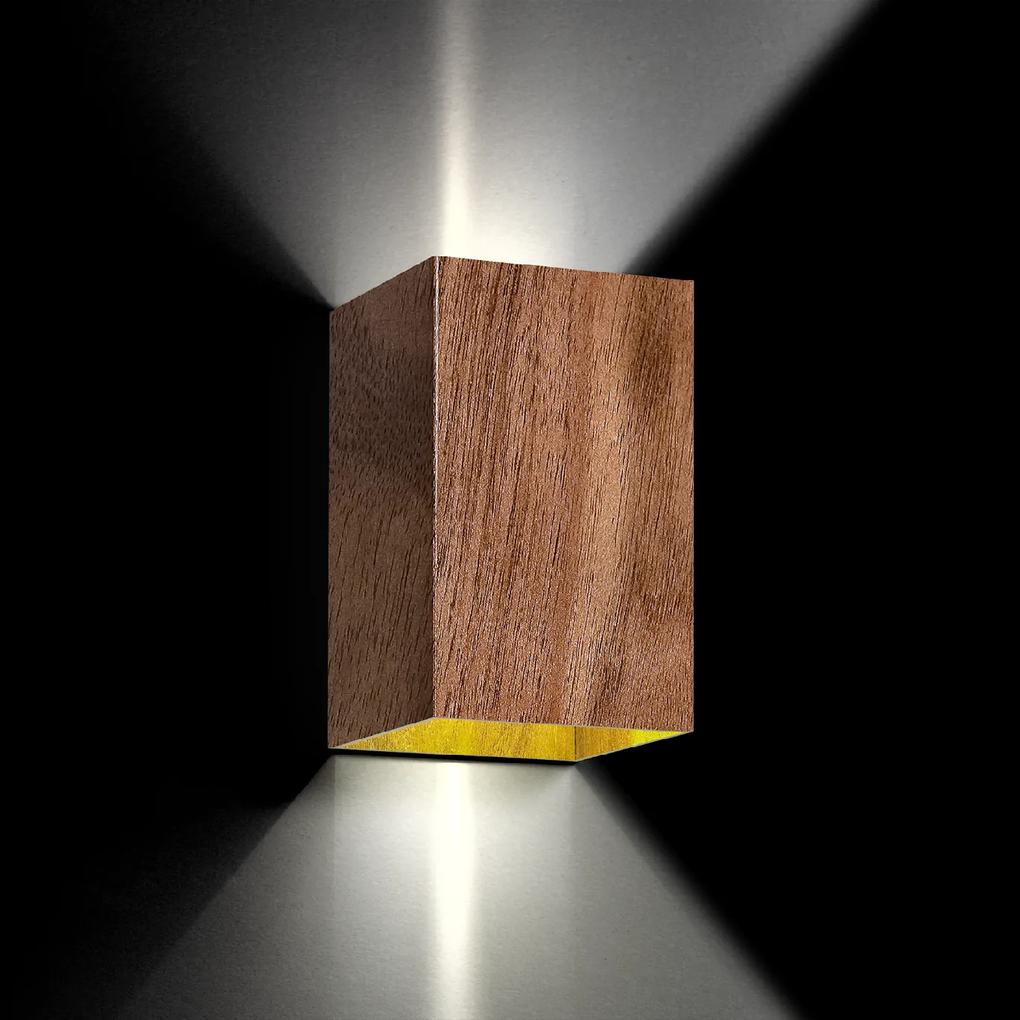 WEVER & DUCRÉ BOX WALL 3.0 LED Barva: Bronzová, Teplota chromatičnosti: 3000 K