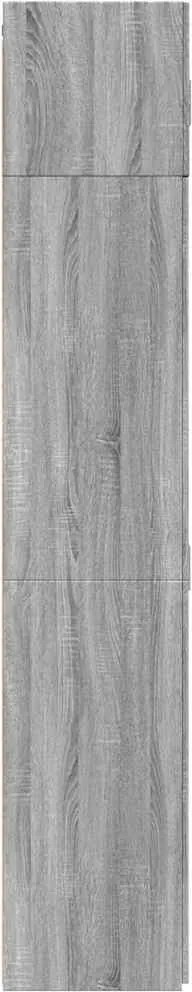 Úzká úložná šedá sonoma 70x42,5x225 cm kompozitní dřevo 3281327
