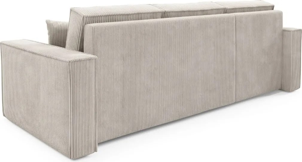 Pohodlná univerzální rohová sedací souprava s funkcí spaní Basic L 240 cm