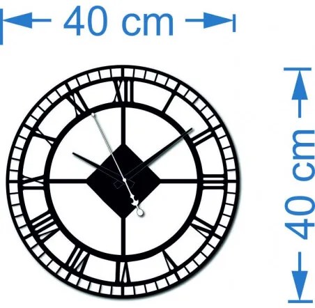 Nástěnné hodiny římské, hodiny na zeď I SENTOP X0074