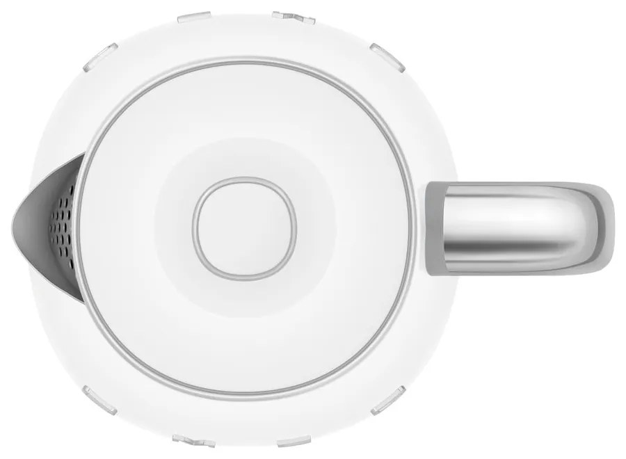 Bílá rychlovarná konvice z nerezové oceli 800 ml Retro Style – SMEG