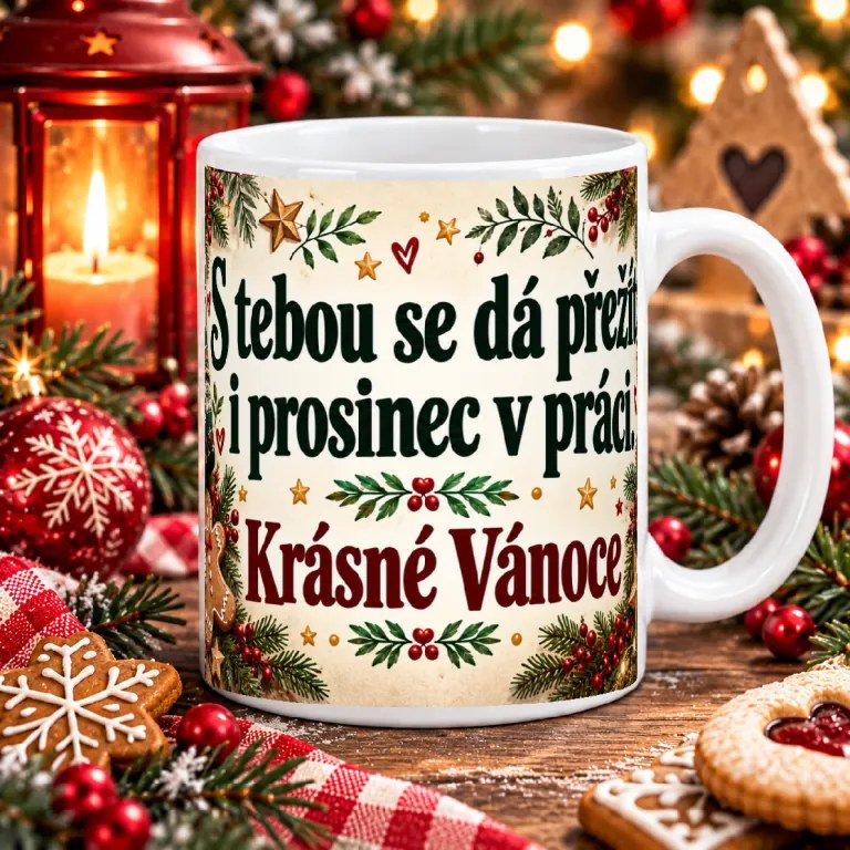 Vánoční hrnek pro kolegu – 300 ml