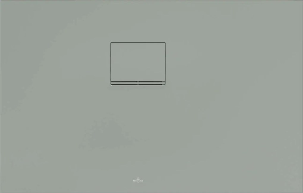 Villeroy & Boch Squaro Infinity - Sprchová vanička, 110x70 cm, Morning Green UDQ1170SQI2LV-R8