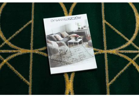 Dywany Luszczow Kusový koberec EMERALD EXCLUSIVE 1010 kruhy lahvově zelená / zlato Rozměr koberce: 240 x 330 cm